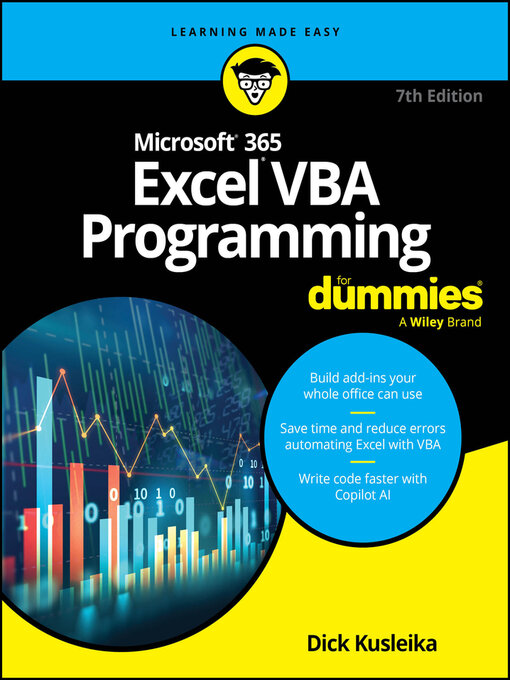 Microsoft 365 Excel VBA Programming For Dummies - Houston Public Library - OverDrive
